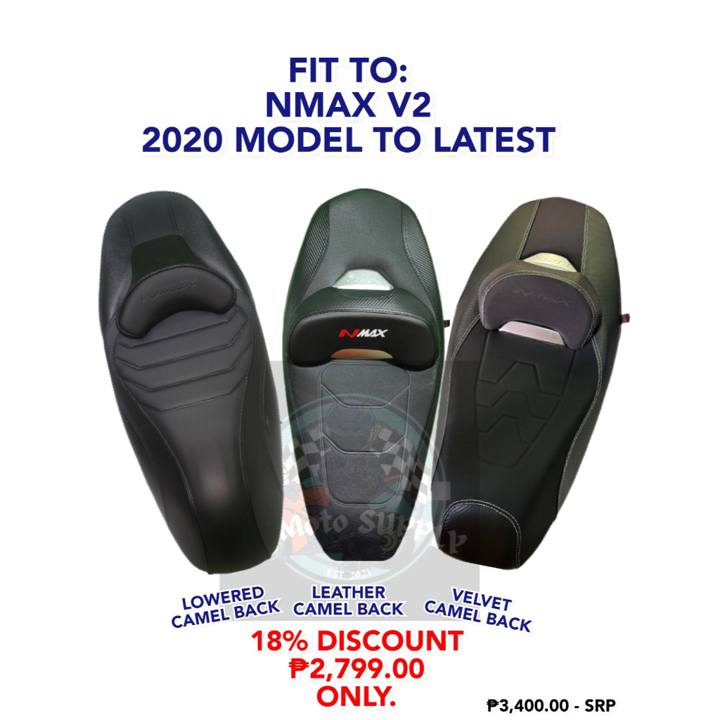 NMAX V2 CAMEL BACK SEAT / NMAX V2 LOWERED CAMEL BACK SEAT / NMAX V2 ...