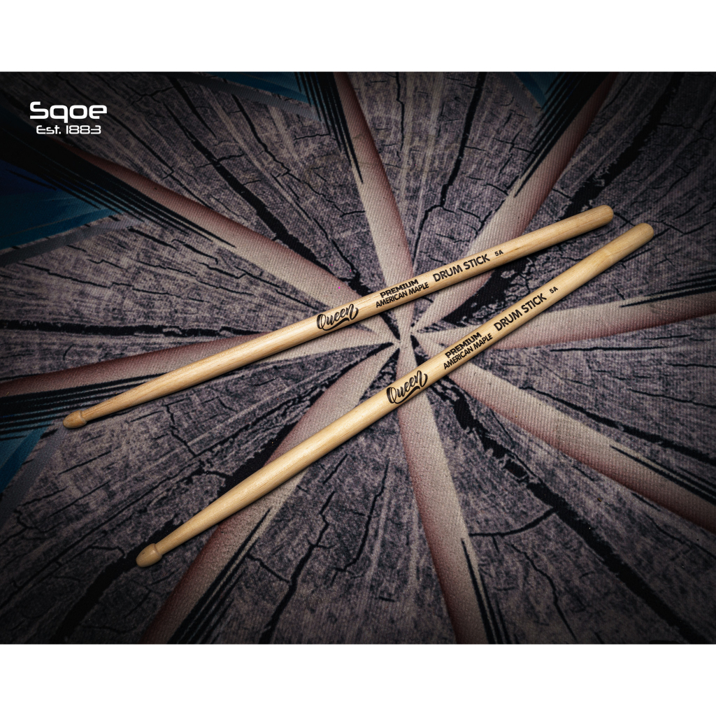QUEEN DRUMSTICKS MAPLE WOOD DRUMSTICKS | Shopee Malaysia