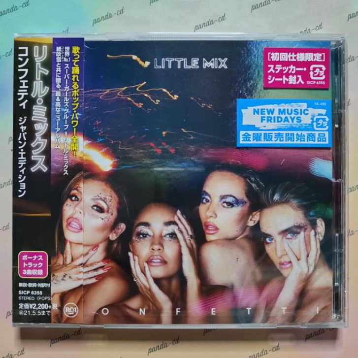 (SEALED) Little Mix - Confetti - Japan Edition CD / Imported | Shopee ...