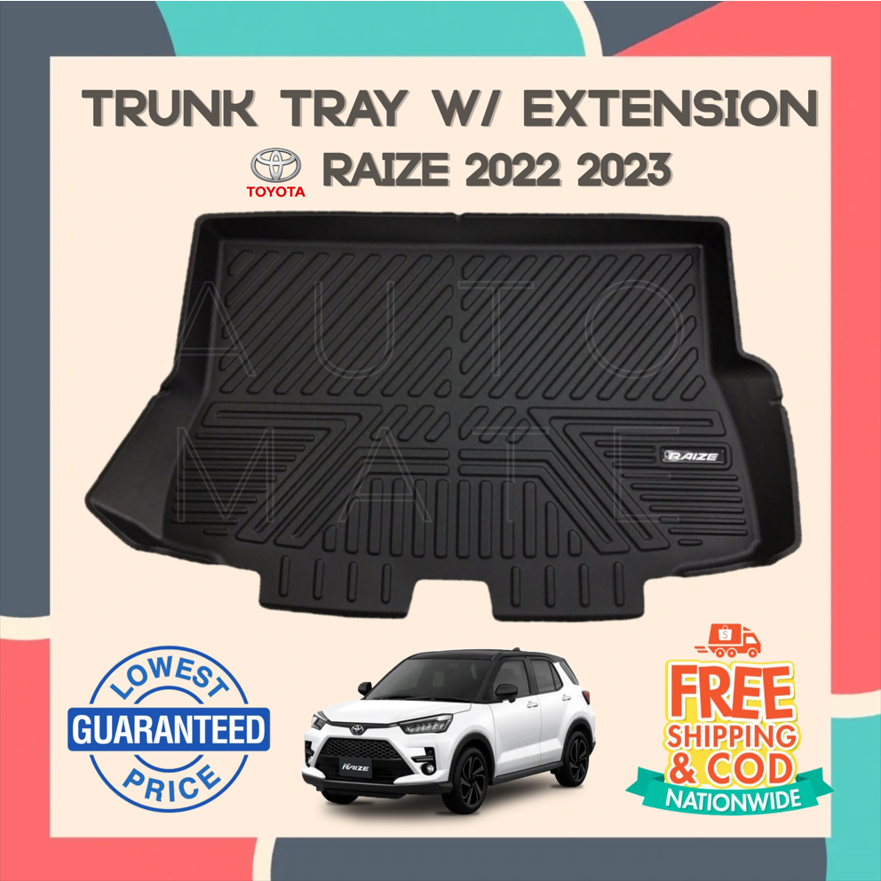 Toyota Raize Premium OEM Quality Rear Cargo Trunk Tray for All Weather ...