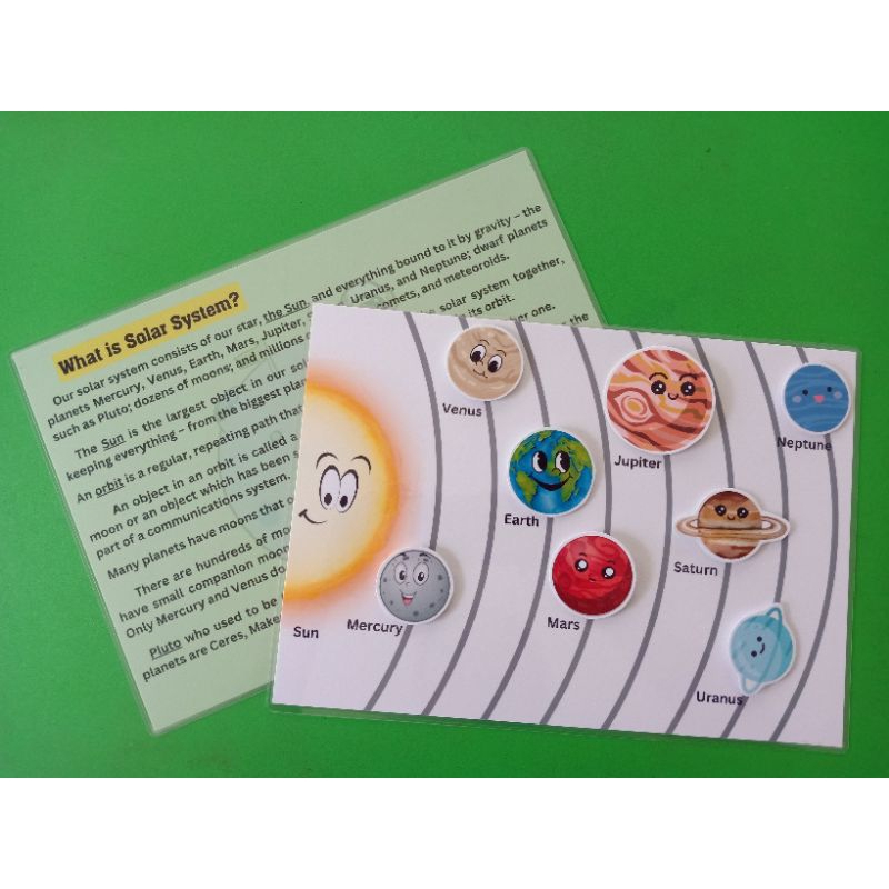 Solar System Planets Learning Tool | Shopee Malaysia