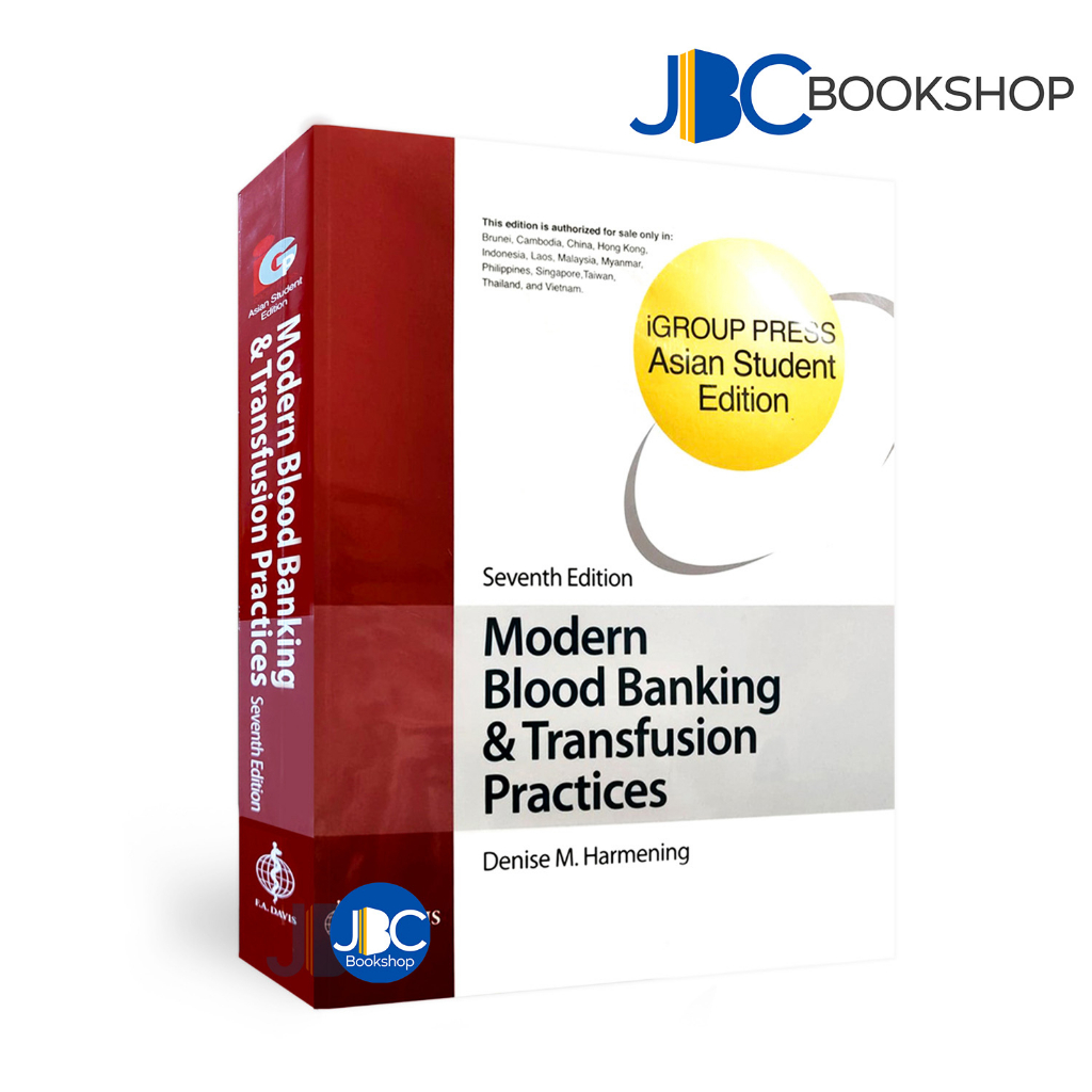 Modern Blood Banking & Transfusion Practices (7th Edition) by Denise M ...