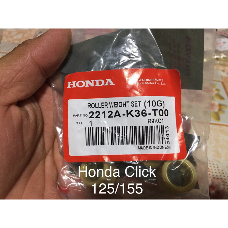 Honda Click 125/155 flyball(10grams)6 pcs | Shopee Malaysia