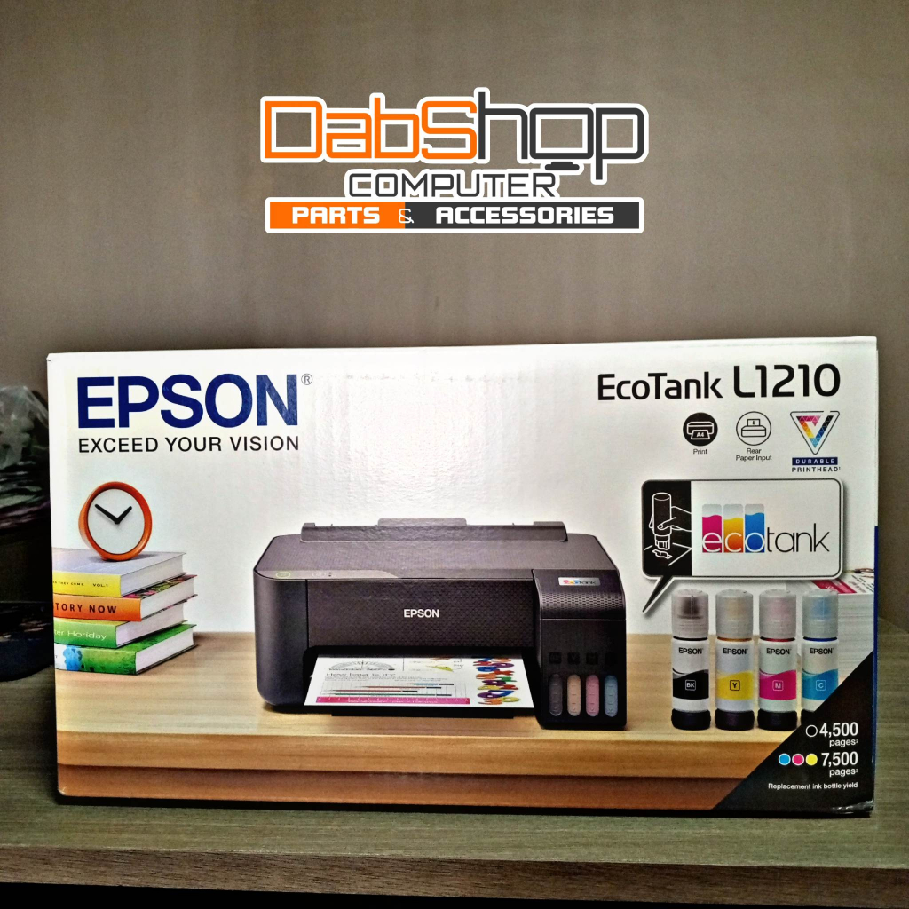 Epson EcoTank L1210 A4 Ink Tank Printer | Shopee Malaysia