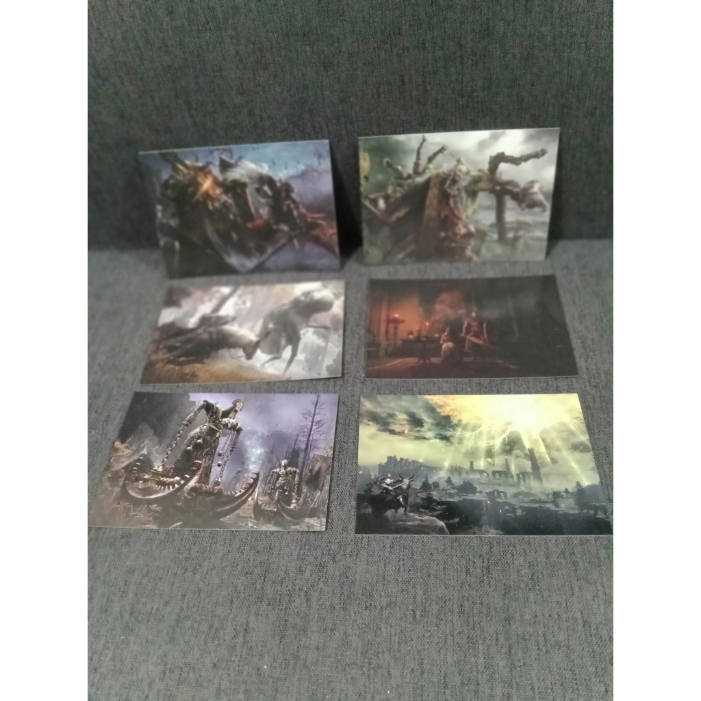 Elden Ring Postcard Set of 6 ( Brand new ) | Shopee Malaysia