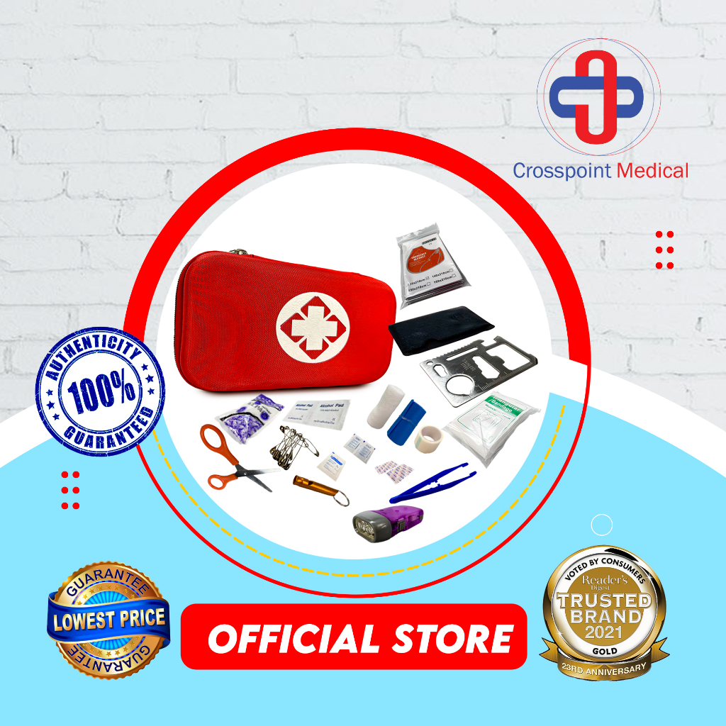 Crosspoint Travel First Aid Kit (18 Sets) | Shopee Malaysia