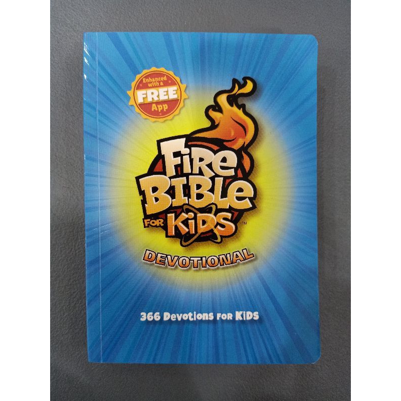 FIRE BIBLE FOR KID DEVOTIONAL (366 Devotions for Kids) | Shopee Malaysia