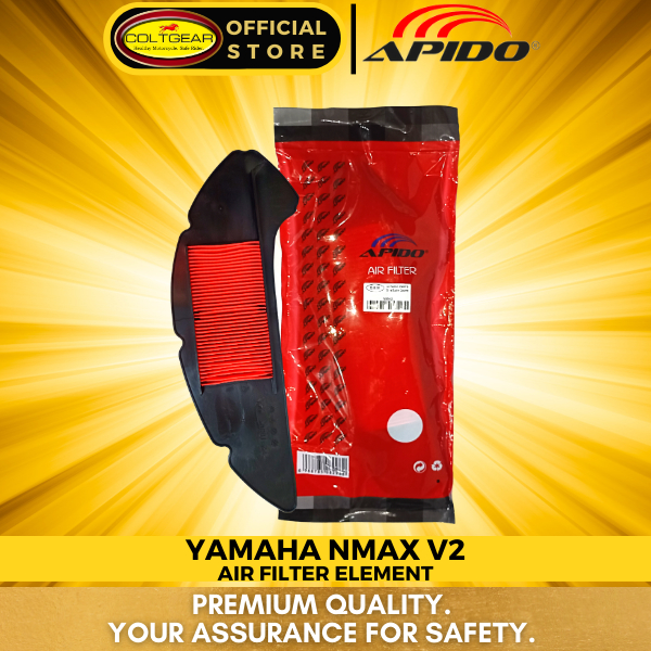 APIDO Air Cleaner / Filter Element For Yamaha NMAX [V2] | Shopee Malaysia