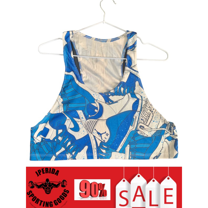 Crop Top Sando For women plain & printed stringer volleyball uniform ...