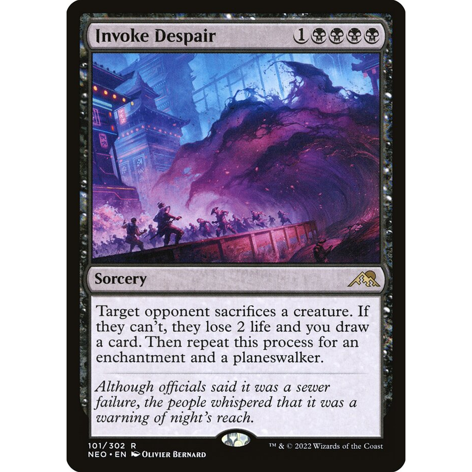 Invoke Despair - Kamigawa: Neon Dynasty (NEO) | Shopee Malaysia
