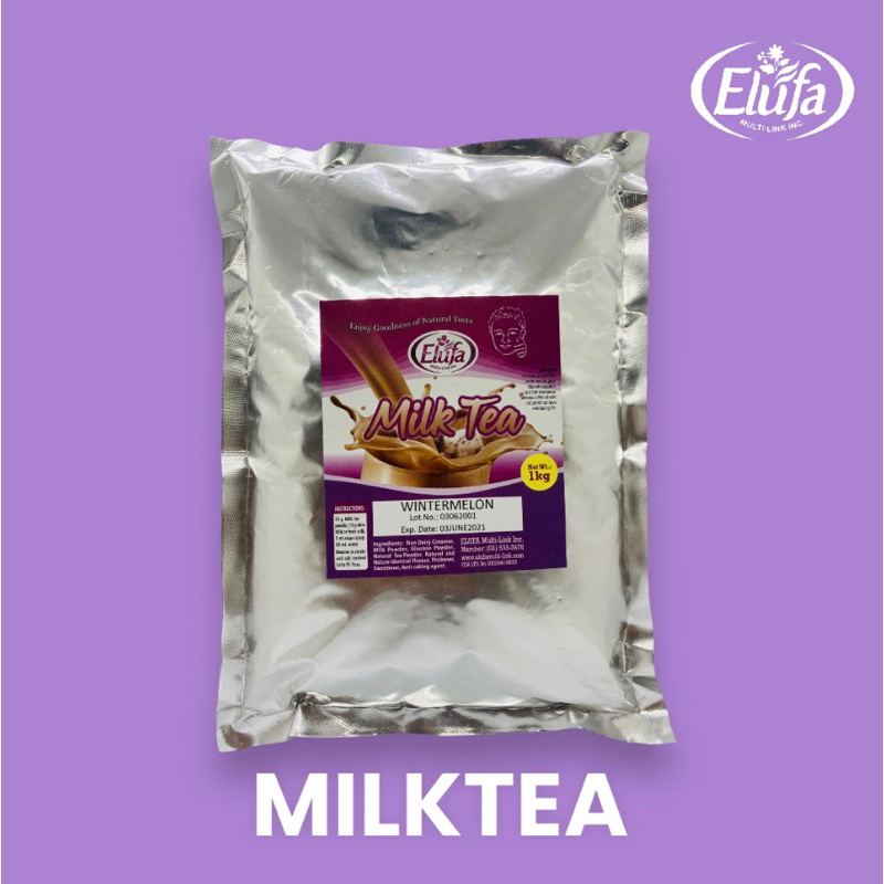 ELUFA MILKTEA POWDER - 1KG (SALTED CARAMEL, DARK CHOCO, COOKIES N CREAM ...