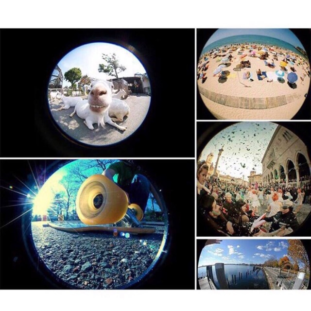 UNIVERSAL CLIP CAMERA LENS 2 IN 1 (WIDE FISH EYE) | Shopee Malaysia
