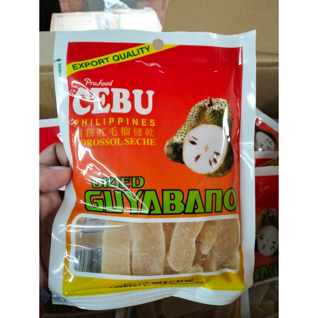 Profood Cebu Brand Dried Guyabano (Soursop) 100g | Shopee Malaysia