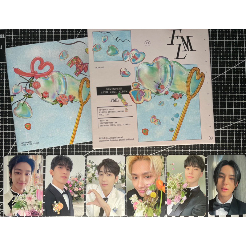 Seventeen FML Carat Version Photocards and Unsealed Album (Carver) | Shopee Malaysia