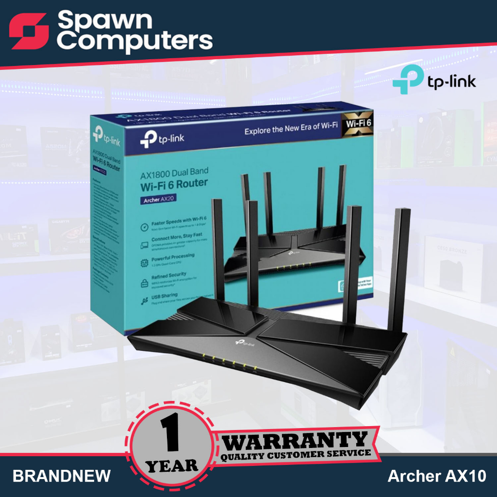 TP-Link Smart WiFi 6 Router (Archer AX10) | Shopee Malaysia