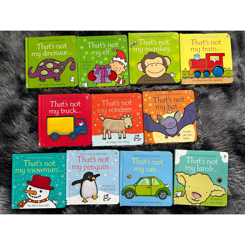 Usborne That's not my collection boardbooks (touch and feel) PRELOVED ...