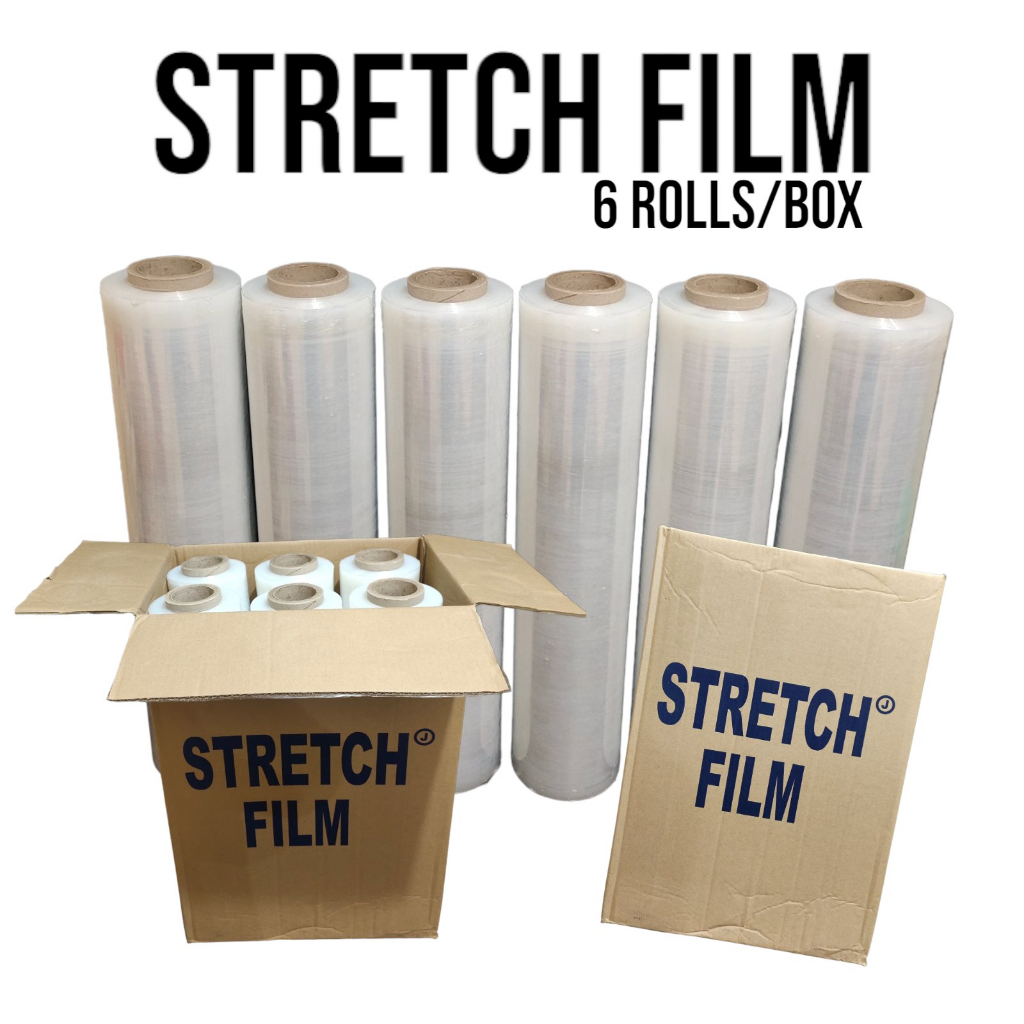 6 ROLLS Stretch Film 20 Microns x 500MM (Sold Per Bundle) | Shopee Malaysia