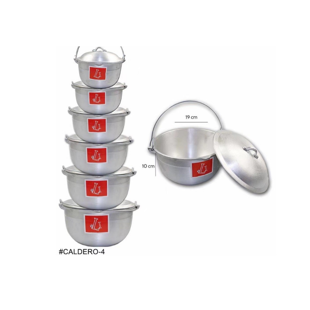 Kaldero Kitchenware Li Aluminum Caldero Kaldero Makapal | Shopee Malaysia