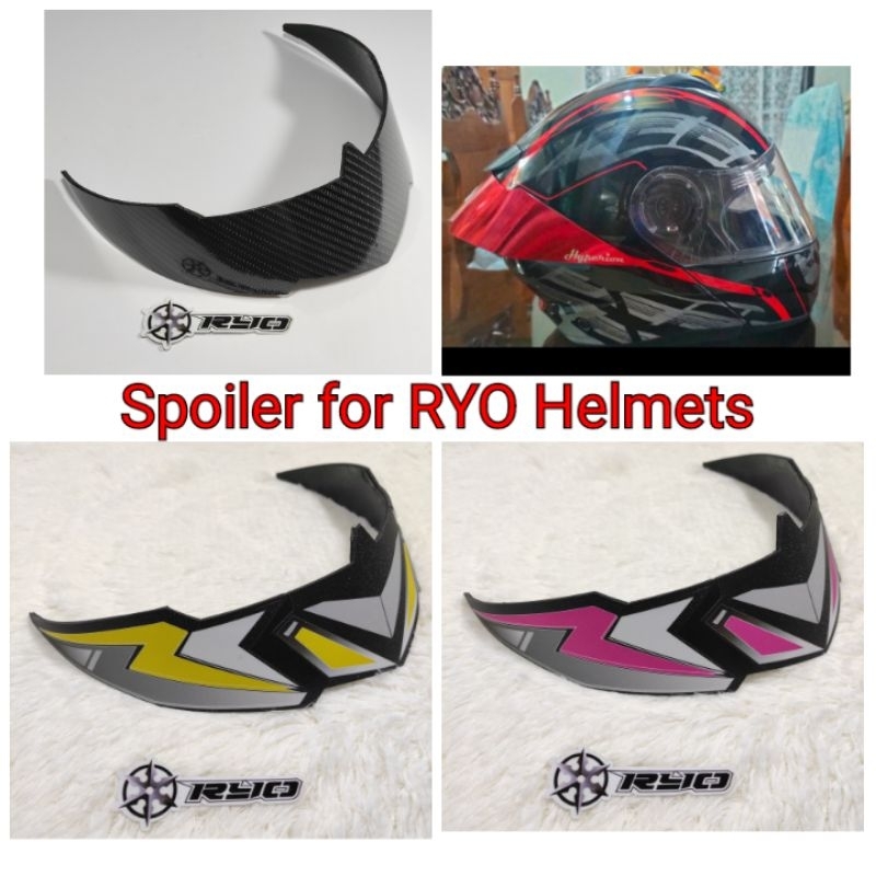 RYO Helmet Spoiler (Universal) | Shopee Malaysia
