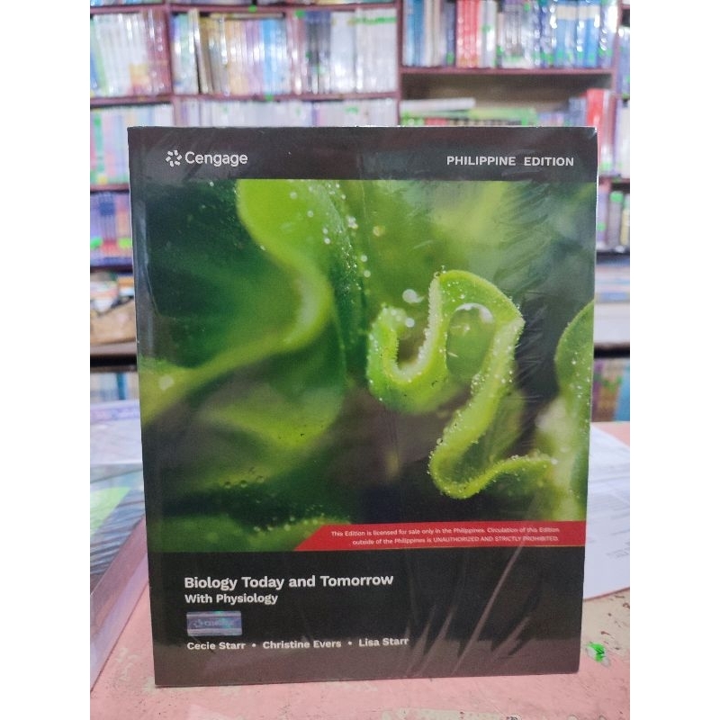 Biology Today and Tomorrow with Physiology by Starr | Shopee Malaysia