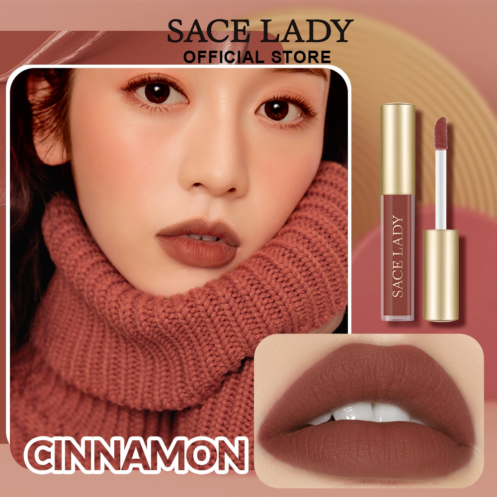 SACE LADY Matte Liptint Set Long Wearing Waterproof Mini Liquid ...