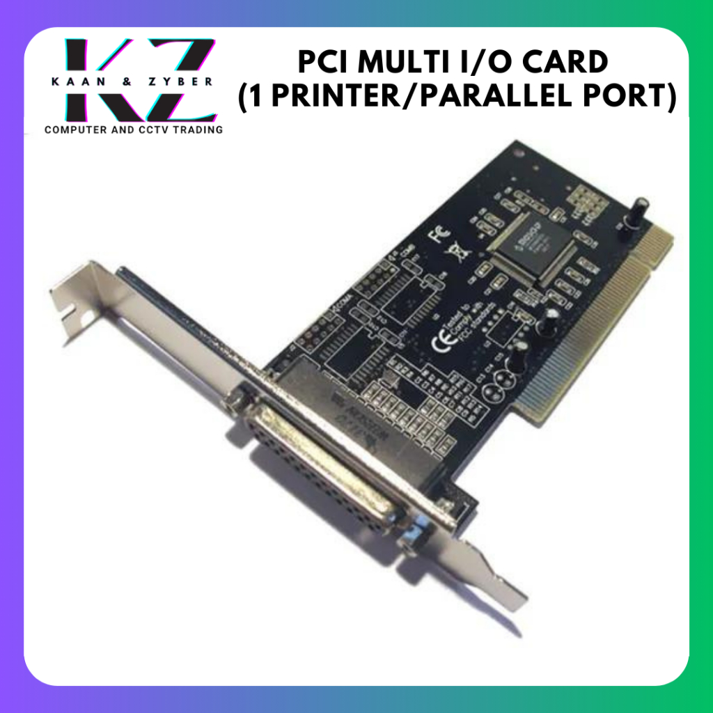 PCI MULTI I/O CARD (1 PRINTER/PARALLEL PORT) | Shopee Malaysia