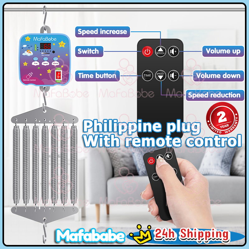 Mafababe Electronic Baby Cradle Automatic Electric Baby Cradle Remote ...