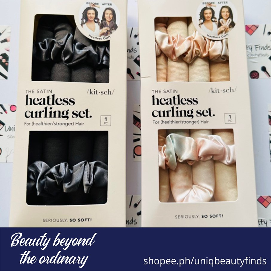 Authentic Kitsch Satin Heatless Curling Set | Shopee Malaysia