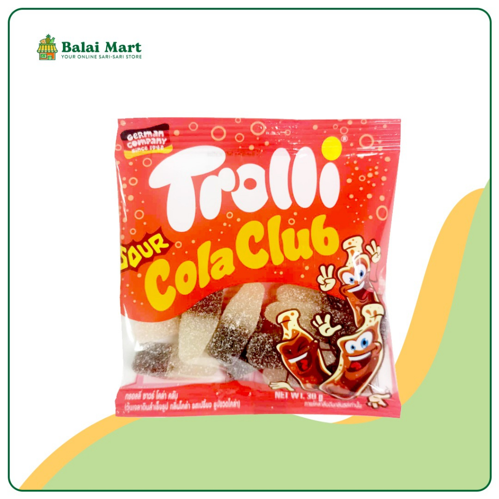 Trolli Sour Cola Club 30g | Shopee Malaysia