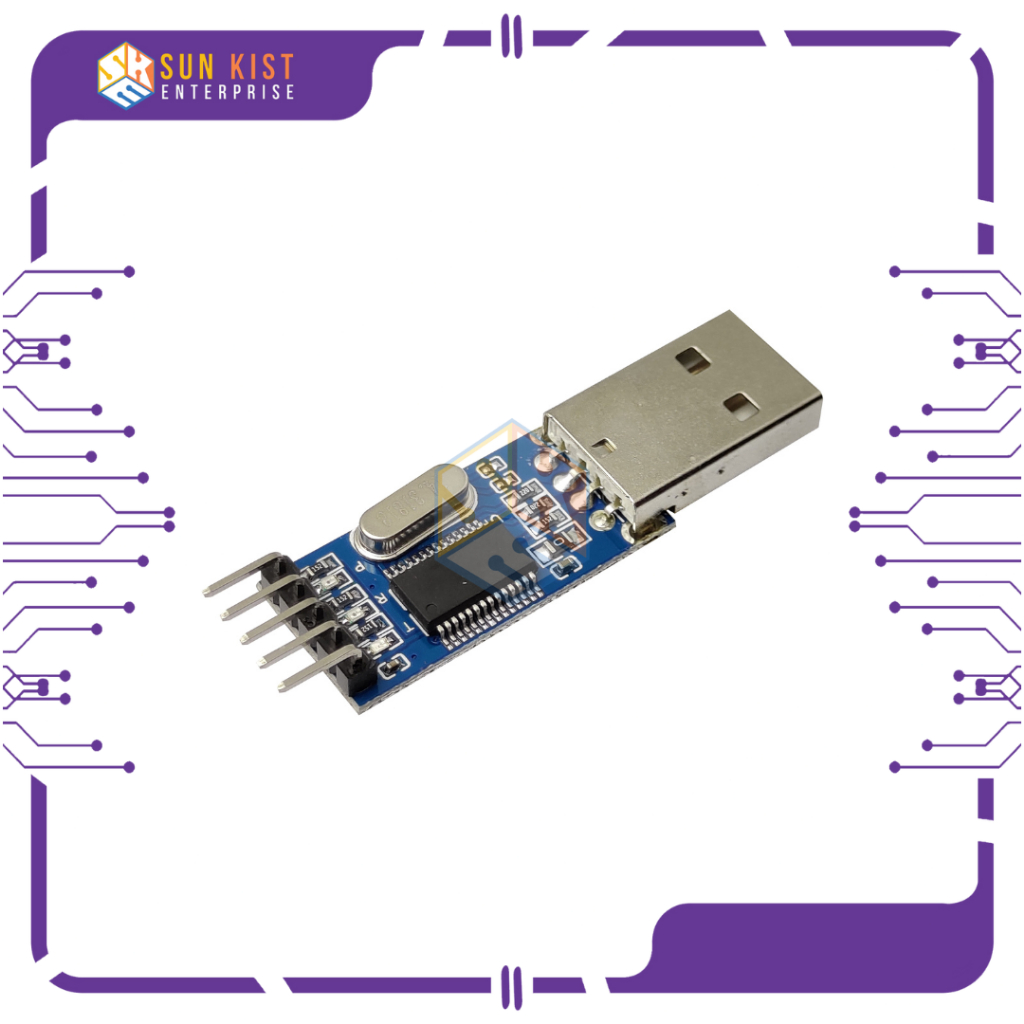 PL2303 USB To RS232 TTL Converter Adapter Module PL2303HX STC Microcontroller Brush Machine ...