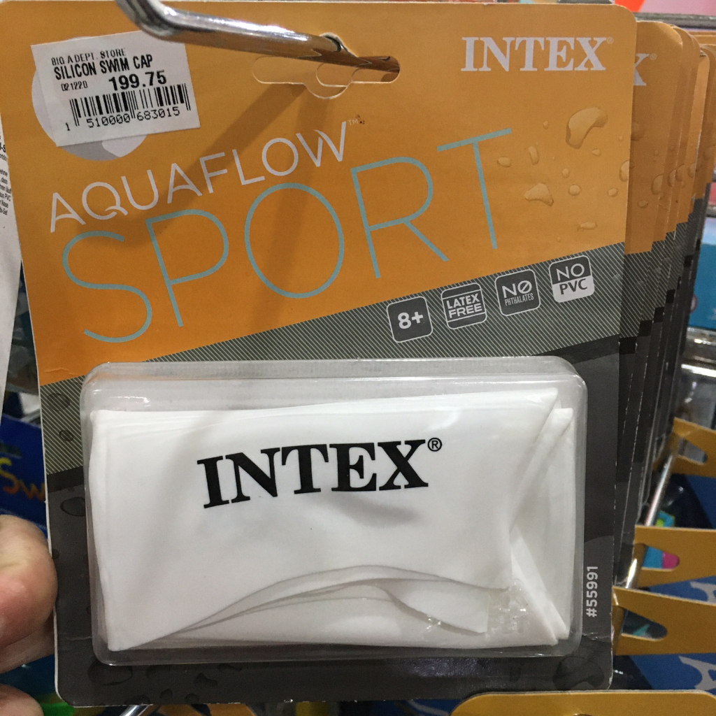 Intex Silicon Swimming Cap | Shopee Malaysia