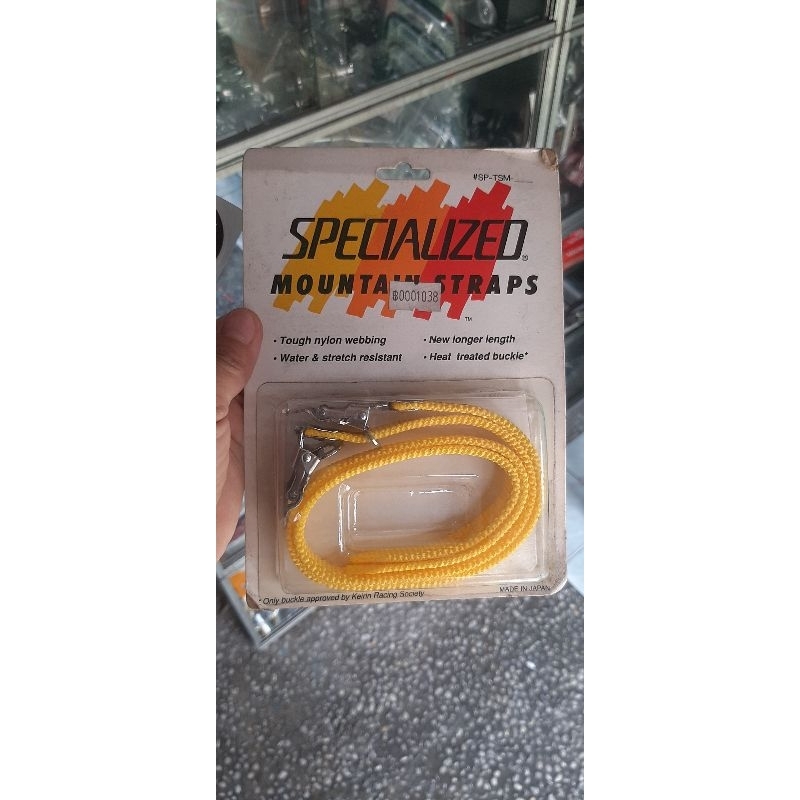 SPECIALIZED mountain strap FOR TOECAGE JAPAN MADE BRANDNEW OLDSTOCK ...