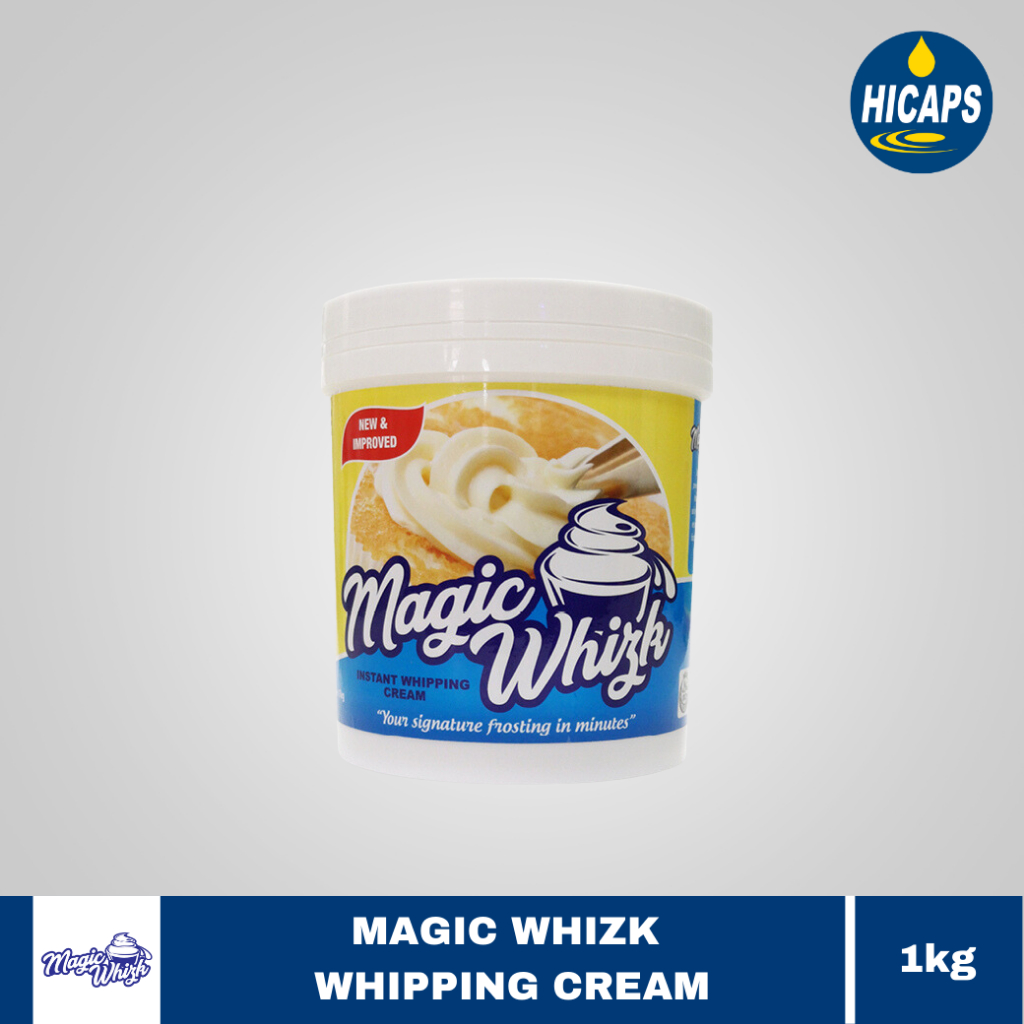 Hicaps Magic Whizk Instant Whipping Cream 1kg | Shopee Malaysia