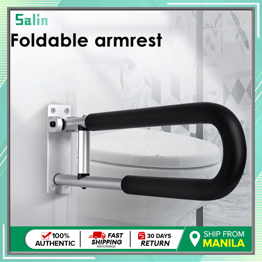 Handicap Grab Bars Rails Toilet Handrails Bathroom Safety Bar Hand ...