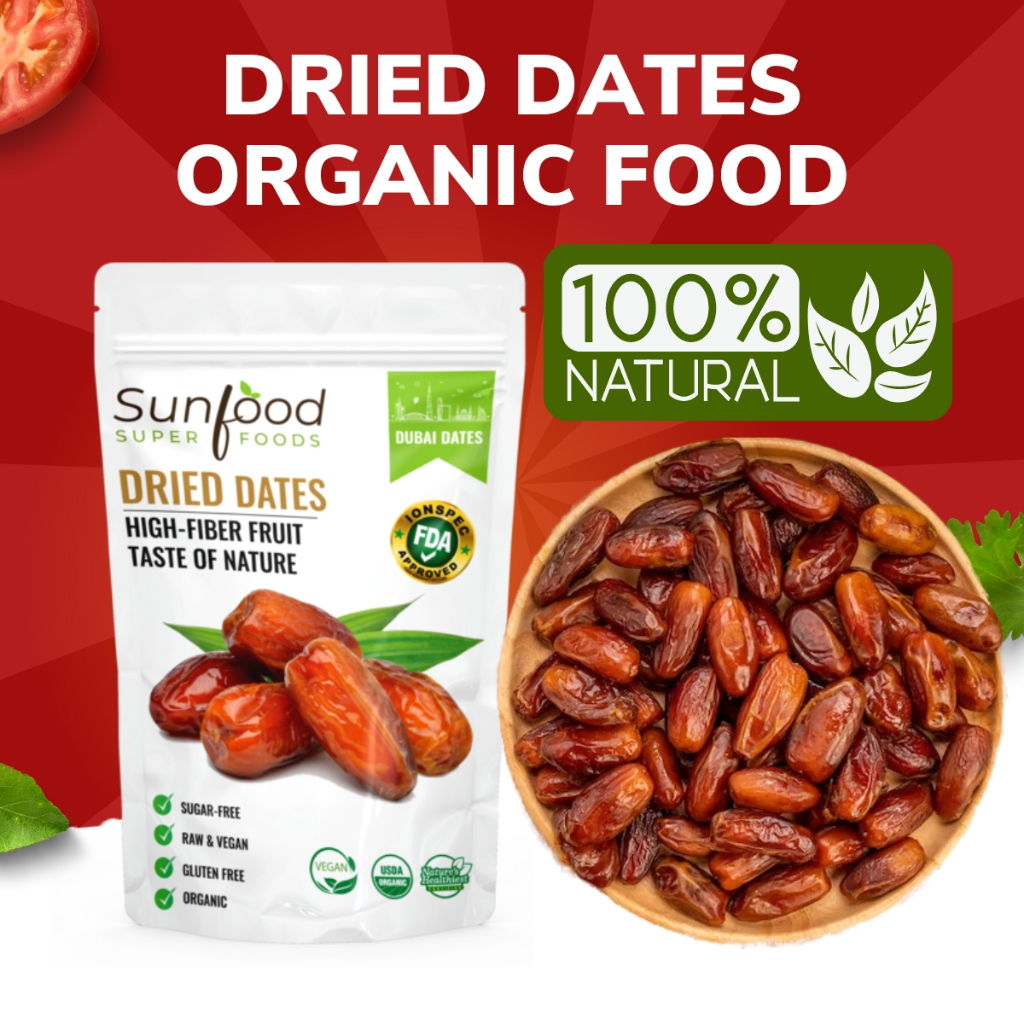 Pitted Dates Dried Fruit Dried Dates Made In Organic Healthy Fruit ...