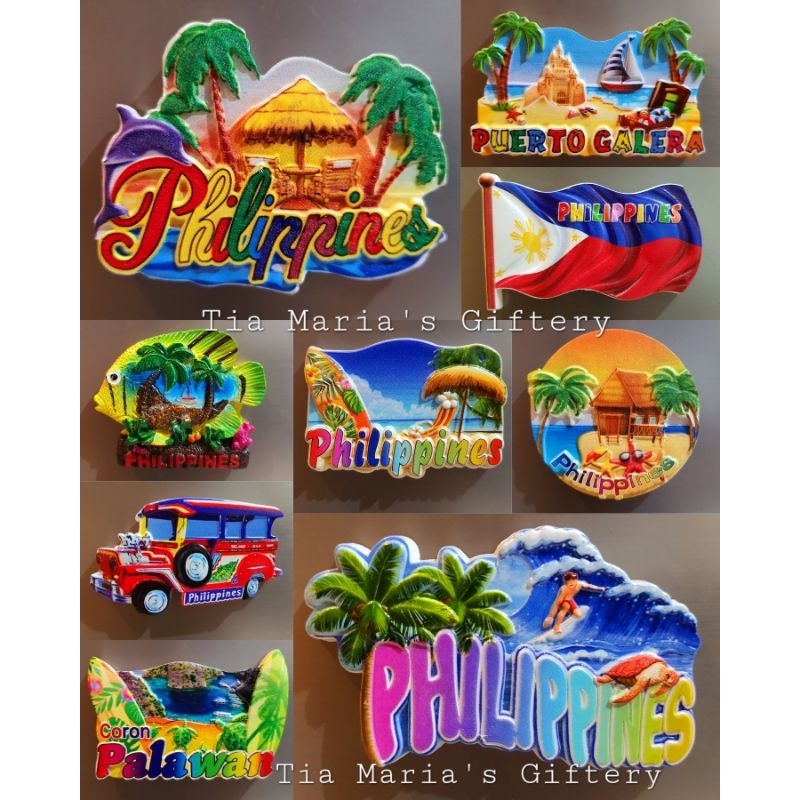 Ref Magnets Philippine Destinations List 6 | Shopee Malaysia
