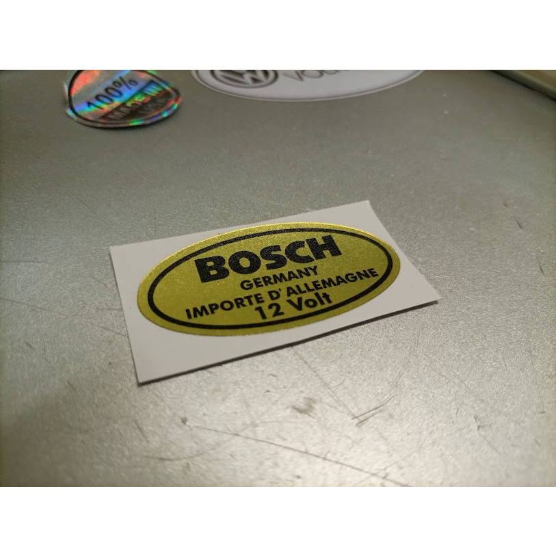 Volkswagen Beetle VW Restoration Sticker for Bosch Coil | Shopee Malaysia