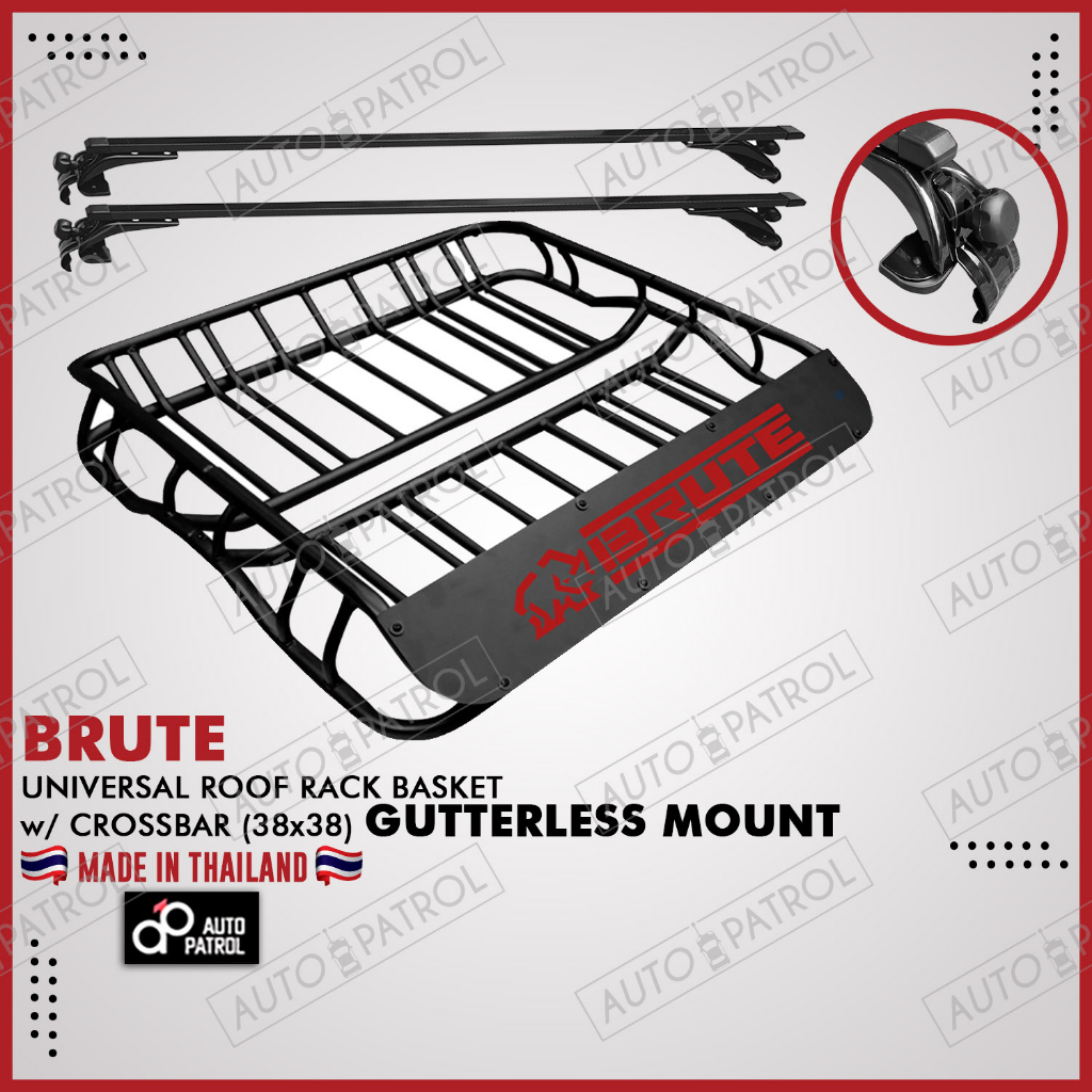 BRUTE Roof Rack Carrier Offroad Design ( Version 1 ) 38 x 38" Steel ...