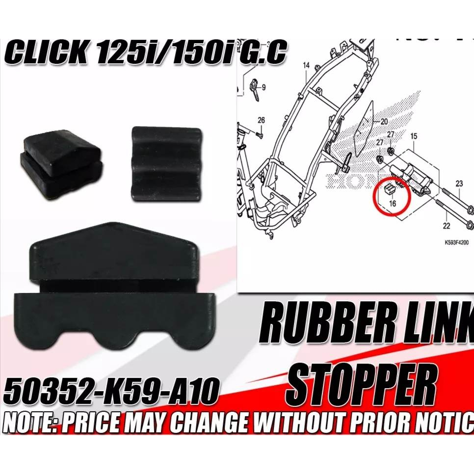honda click 125i v2 Rubber Link parts honda | Shopee Malaysia