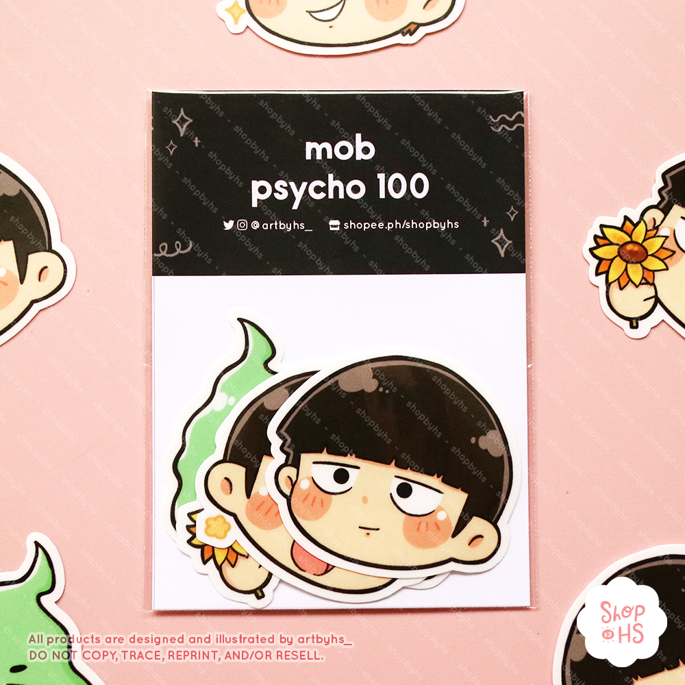 Mob Psycho 100 Vinyl Sticker Set | Shopee Malaysia