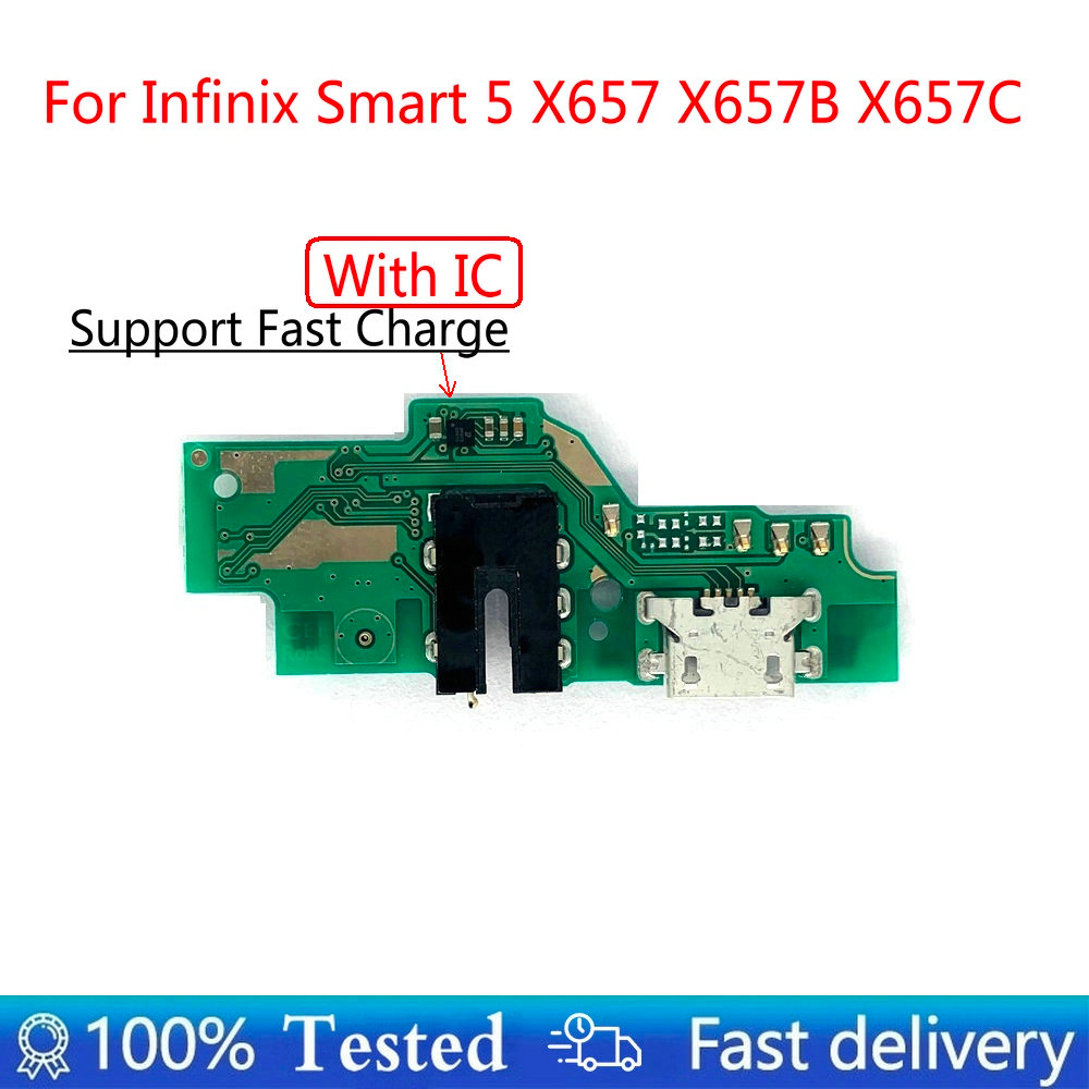 USB Charging Port Connector Board Flex Charging Port With IC For ...