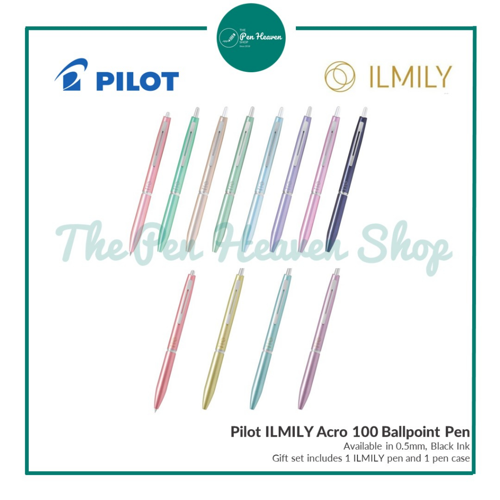 Pilot ILMILY Acro Ballpoint Pen (Acroball, 0.5mm) | Shopee Malaysia