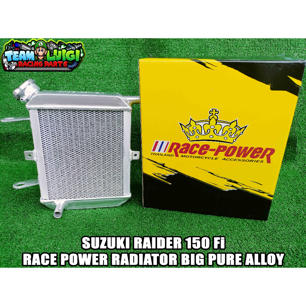 RACE POWER SUZUKI RAIDER 150 Fi RADIATOR PURE ALLOY | Shopee Malaysia