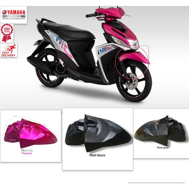 Mio i 125 M3 Front Finder Yamaha Dourable Fiber Plastic Materials We ...