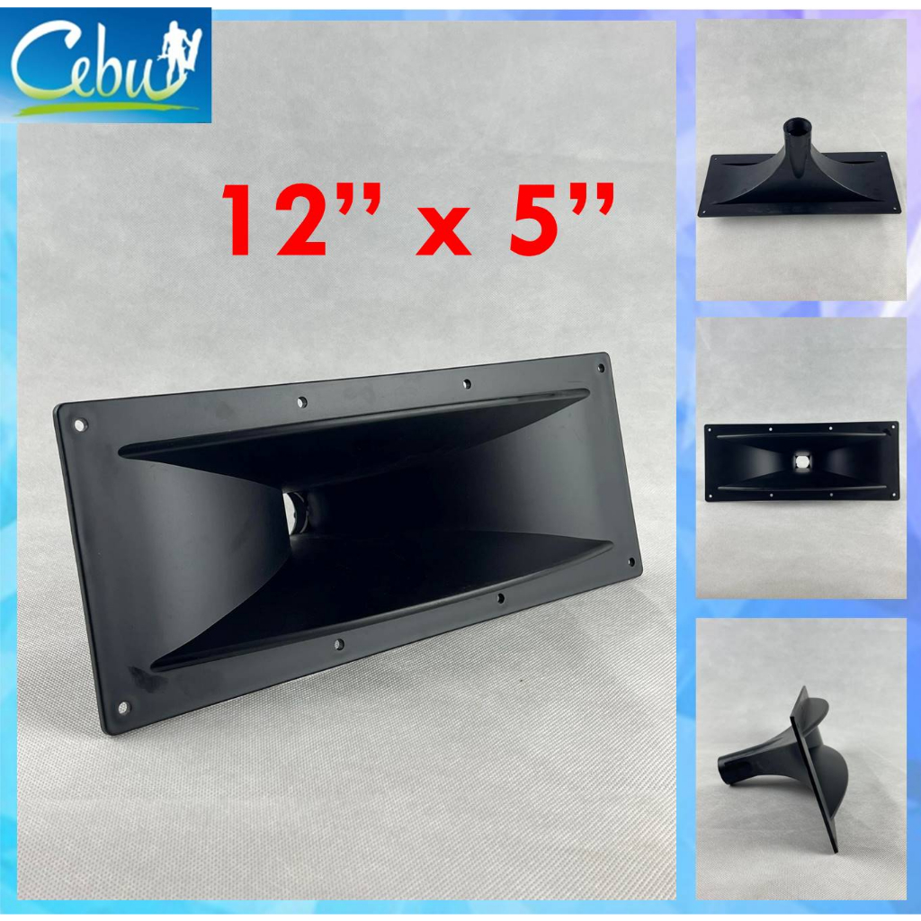 12 x 5 inches Horn plastic thread type for tweeter driver unit ( HARD ...