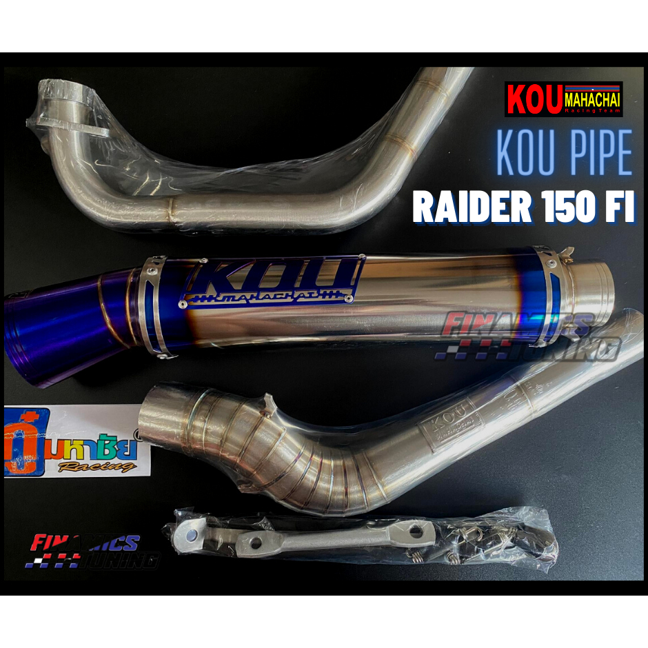 KOU OPEN PIPE FOR SUZUKI RAIDER 150 FI | Shopee Malaysia