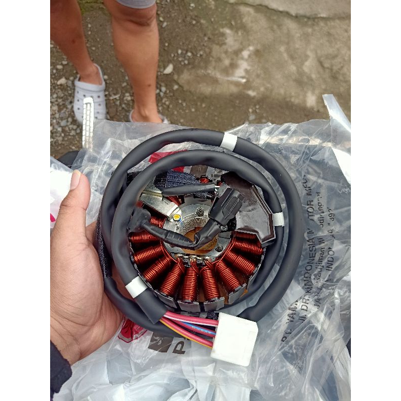 Yamaha Stator assembly long cable AEROX V1 V2 NMAX V2 | Shopee Malaysia