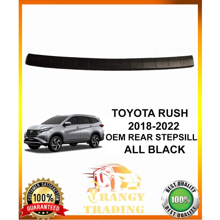 Toyota Rush 2018 to 2025 OEM Rear Stepsill Guard Step Sill Quality (Car ...