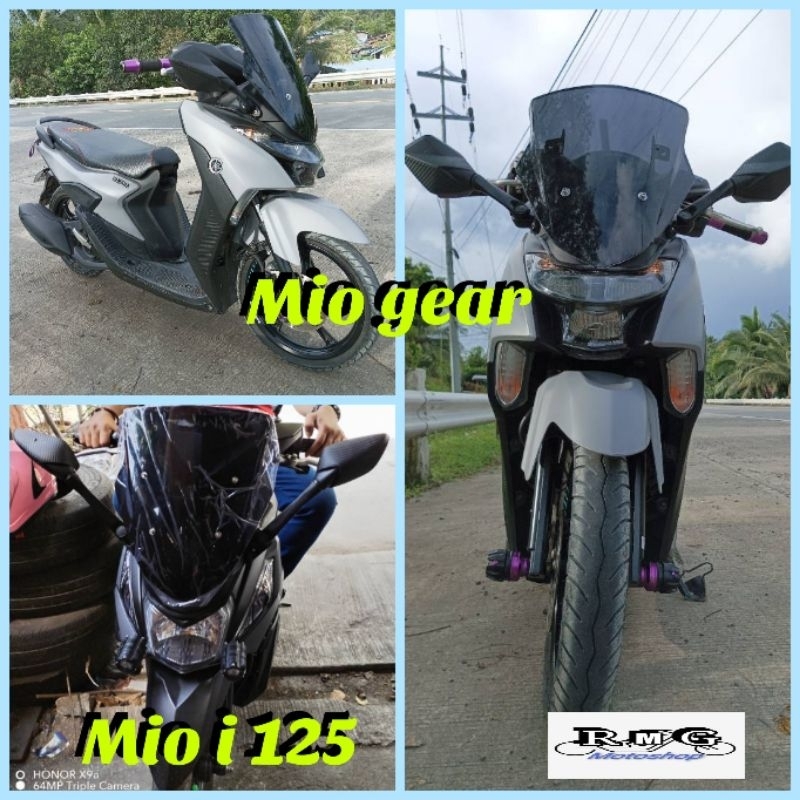 [RMG] CONSOLE PANEL WINDSHIELD SET FOR MIO GEAR & MIO I 125 /125S (M3 ...