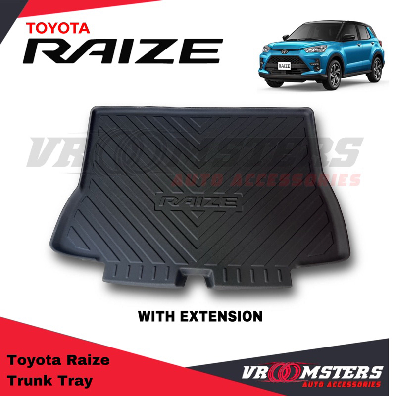 Toyota Raize Trunk Tray with Extension Vroomsters | Shopee Malaysia